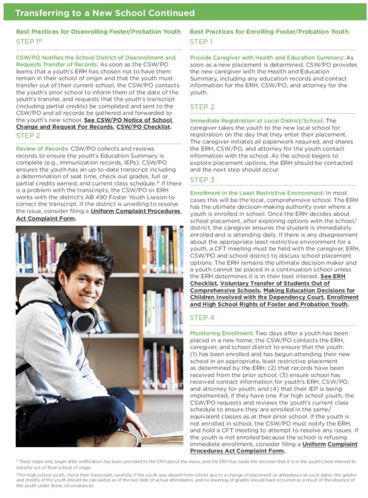 Best Practices for Disenrolling and Enrolling Youth Involved in Systems ...